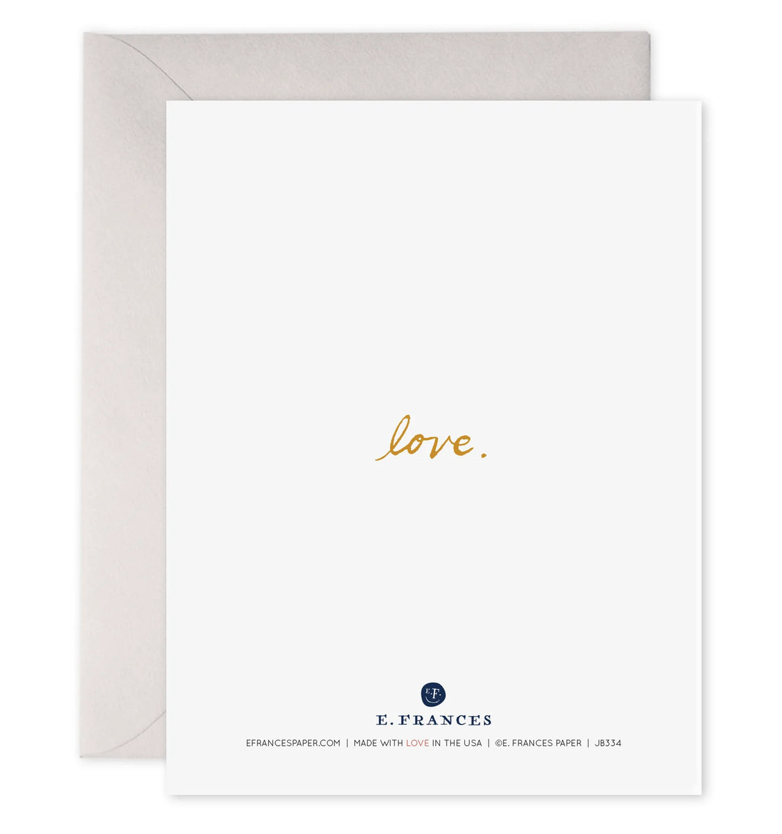 E Frances Everyday Card -Love Is Love – Mint Juleps Shop