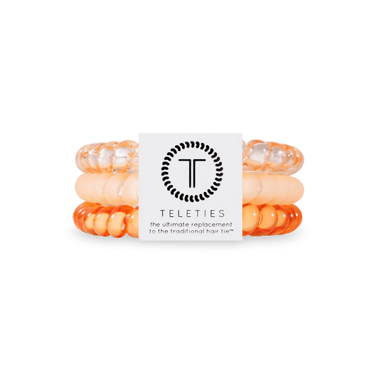 Teleties Small -Peach Fuzz – Mint Juleps Shop